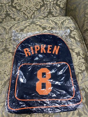 New CAL RIPKEN JR Backpack/School Bag - Baltimore Orioles | eBay