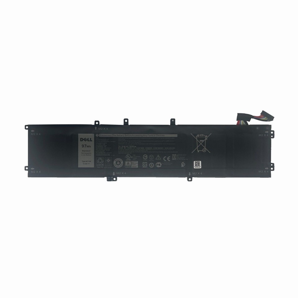 Genuine 97Wh 4K1VM W62W6 XYCW0 9TM7D NYD3W laptop Battery For Dell G7 ...