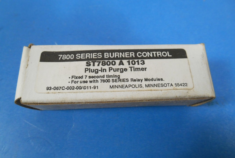 Honeywell ST7800A 1013 Plug-In Purge Timer 7 Second US Seller | eBay