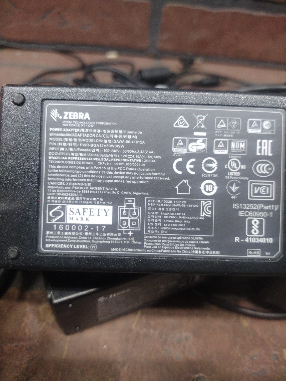 3 Power Supply Cord and adapters for ZEBRA PRINTER | eBay