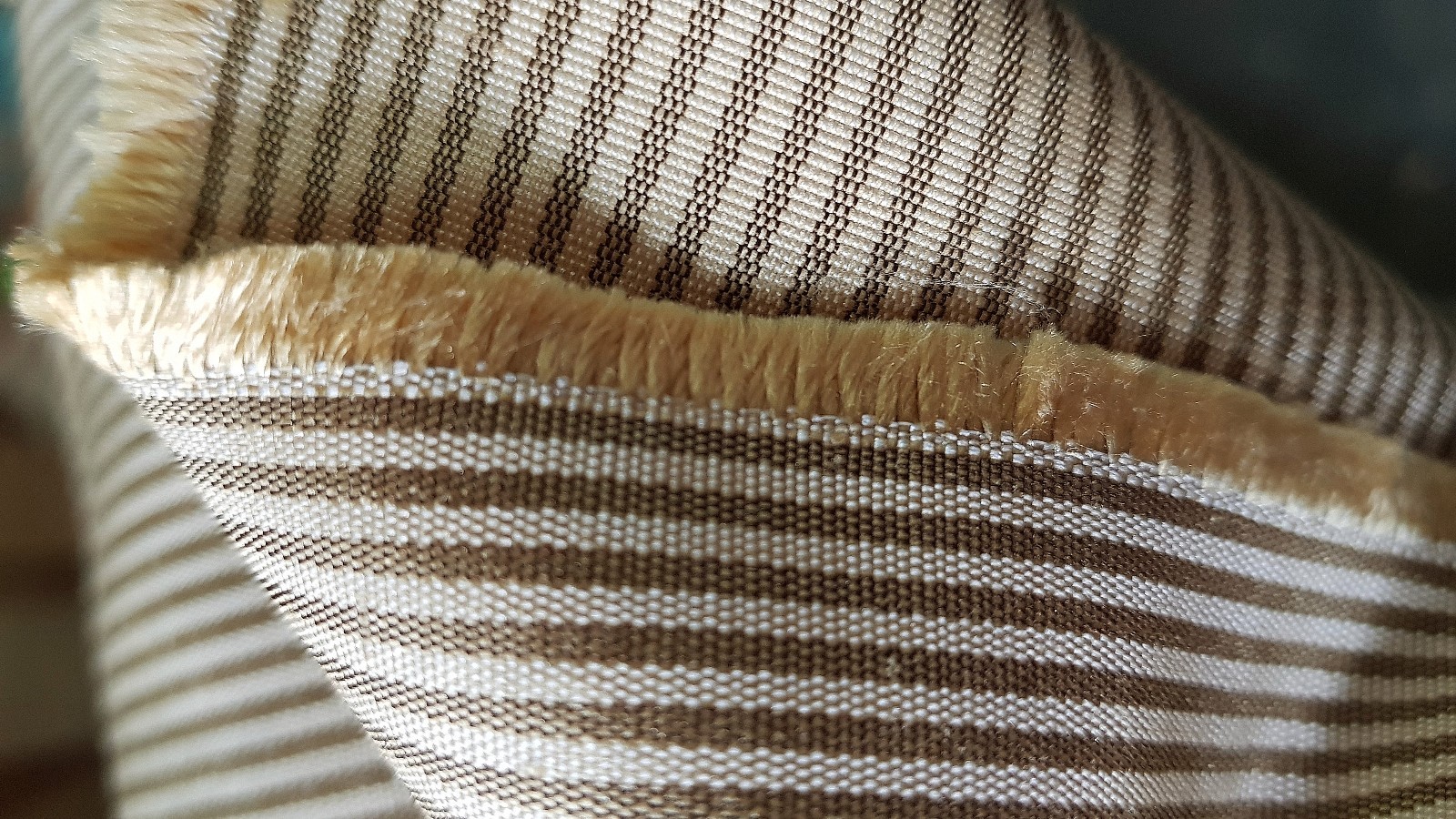 CORAGGIO TEXTILE ITALY SILK GOLD COBRA STRIPE UPHOLSTERY FABRIC 7.7YDS ...