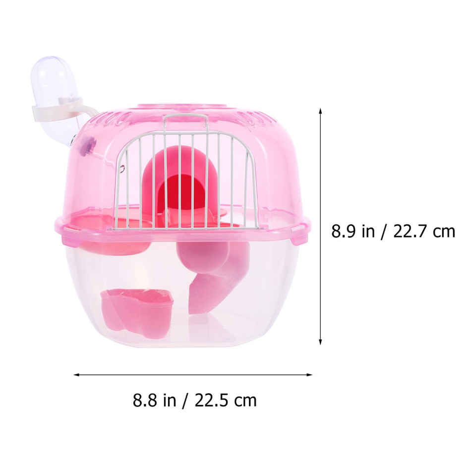 Large Hamster Cages Habitats Hamster Travel Cage Portable Hamster Cage ...
