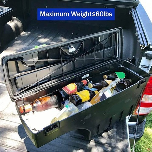 Fit for Nissan Titan H61 2016-2022 Lockable Storage Box Case Truck Bed ...
