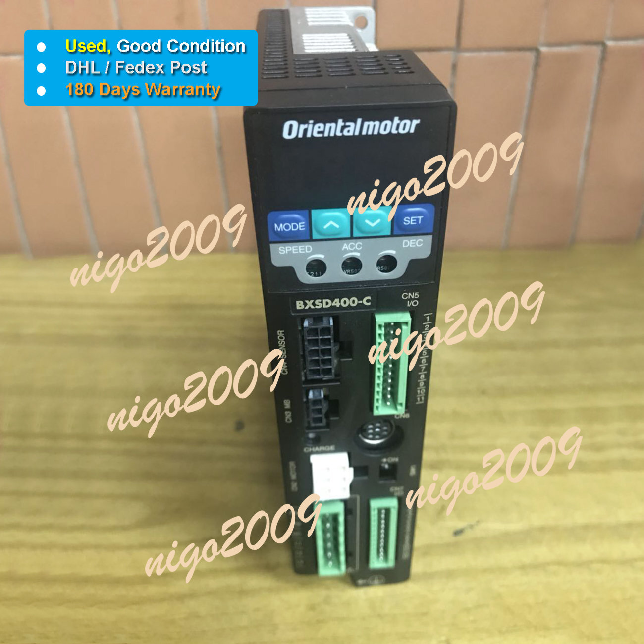 & Tested Oriental BXSD400-C Brushless Motor Drive Good 180 Days for ...
