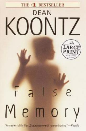 False Memory by Koontz, Dean R. 9780375727900 | eBay