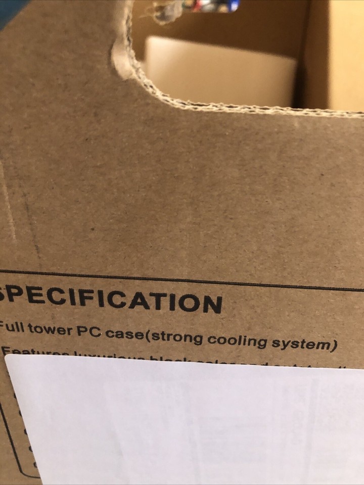 DIY PC Vanguard Gamer Tower With Fans New In Box Build Your Own Gaming ...