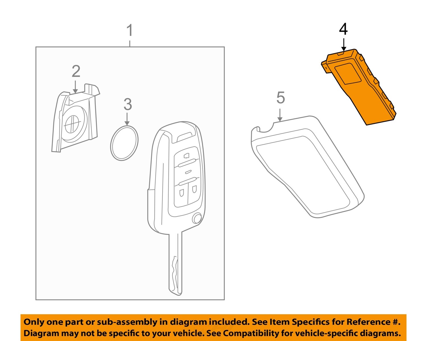 GM OEM 10-17 Camaro Electrical Keyless Entry Components-Receiver ...