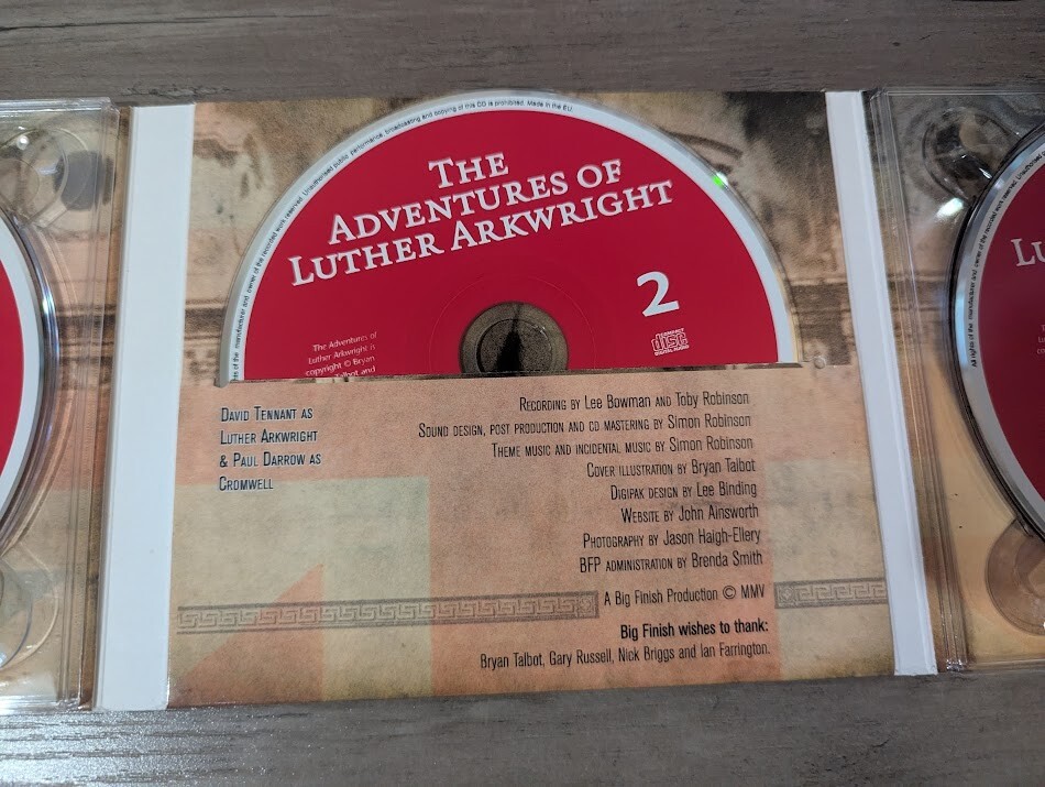 The Adventures Of Luther Arkwright - David Tennant - Big Finish ...