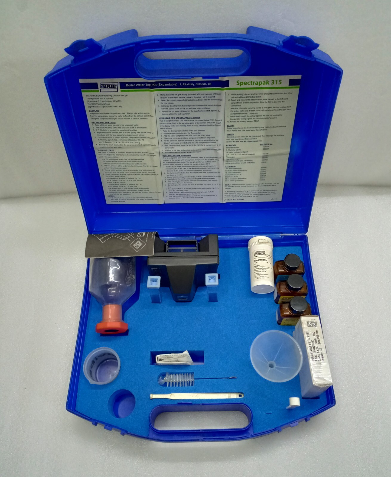 Nalfleet Spectrapak 315 Boiler Water Test Kit Spectrapak 739490 | eBay
