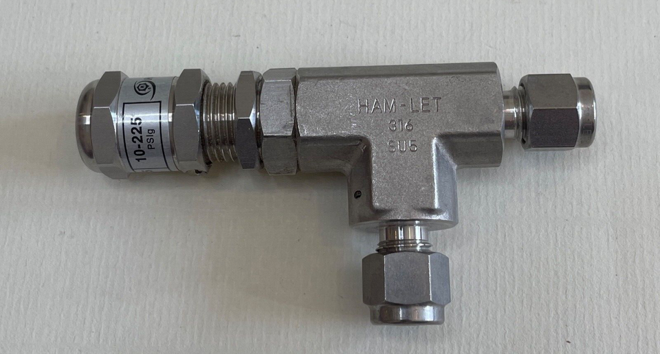 Ham-Let H-900-SS-L-1/4-SL 3227024 Relief Valve 300PSI | eBay
