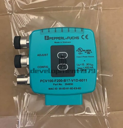 1PCS NEW PEPPERL+FUCHS Optical Code Reader PCV100-F200-B17-V1D-6011 264850 | eBay