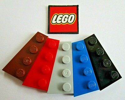 LEGO Angle Wedge Wing Plate Left 2X4 (Packs of 4) Design ID 41770 ...