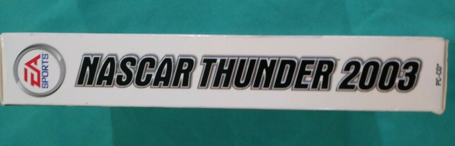 EA Sports NASCAR Thunder 2003 (PC CD-Rom, 2002) Dale Earnhardt Jr New ...