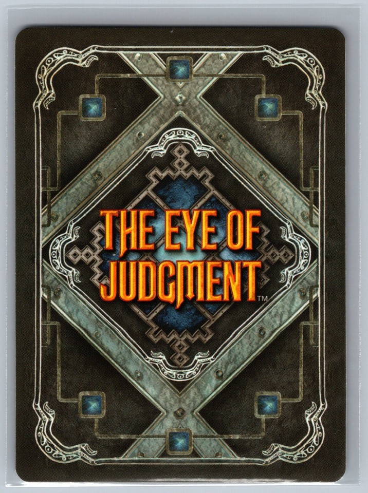 The Eye of Judgment Visvar Vaas Zealot #154 Sony PS3 Biolith Rebellion ...