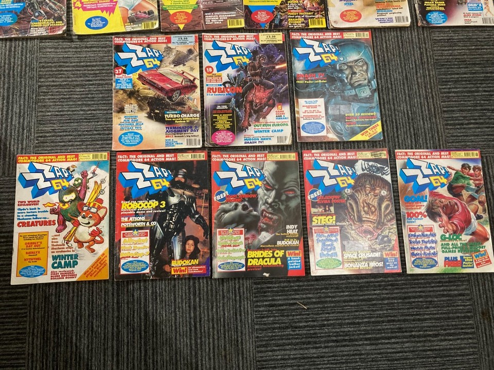 Zzap 64! Commodore magazine bundle - 23 issues | eBay UK