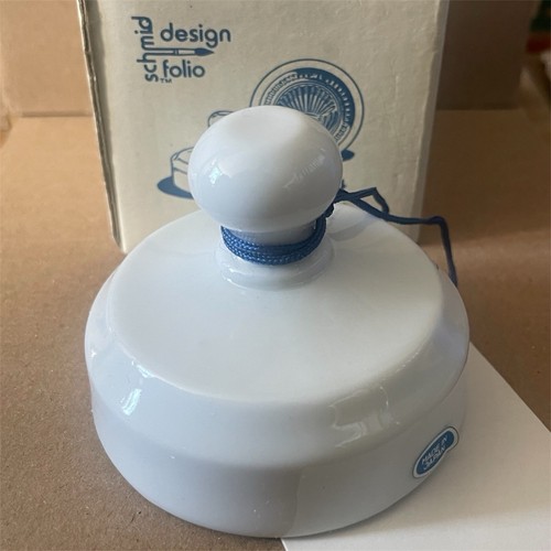 Vintage Sheaf Of Wheat Butter Mold Schmid Folio Design Porcelain 1970s ...