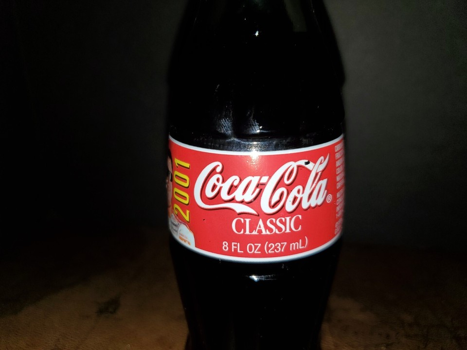 2001 Tony Stewart NASCAR Coke Cola Bottle Unopened | eBay
