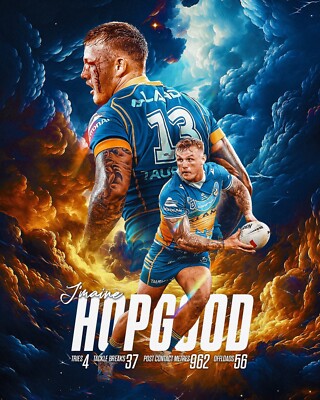 PARRAMATTA EELS NRL TEAM POSTER, FREE POST, BARGAIN RUGBY | eBay Australia