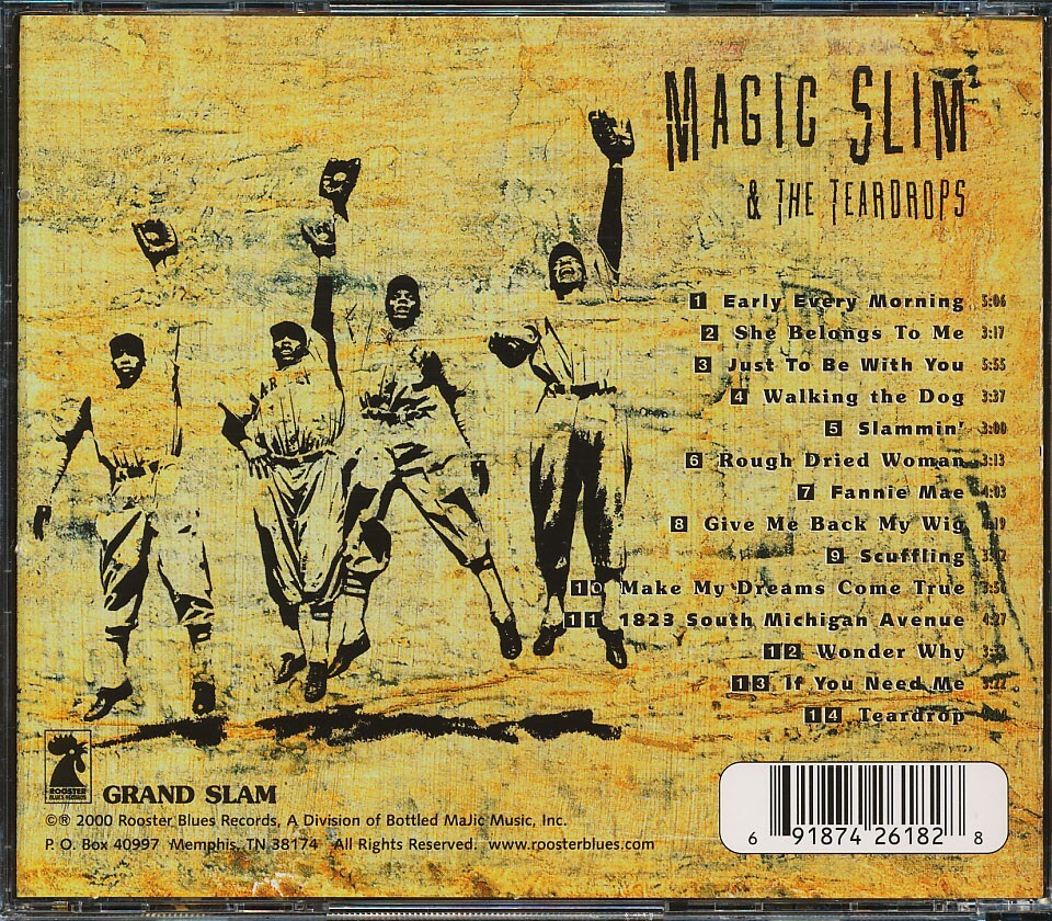 Grand Slam by Magic Slim & the Teardrops (CD, Apr-2000, Rooster Blues ...