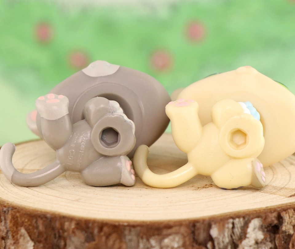 2pcs Pet Shop LPS Sitting Kitten Baby Cat Who Love LPS Kids Girl Boy ...