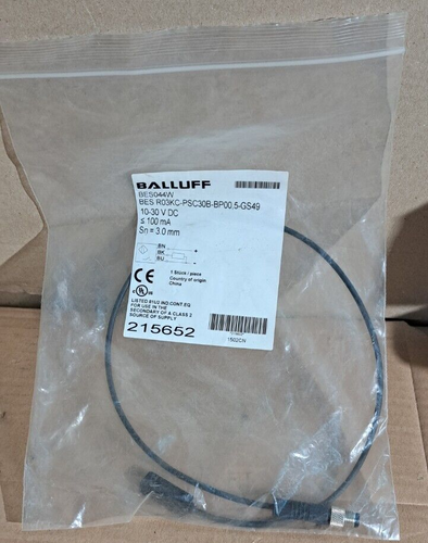 Balluff BeS044W BES R03KC-PSC30B-BP00 Inductive Proximity Sensors 1 PCS ...