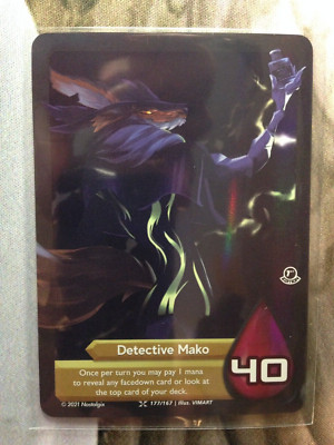 Nostalgix "Detective Mako" 177/167 X1 | eBay