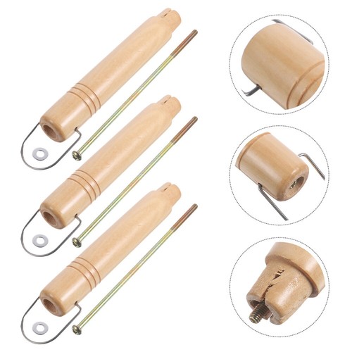 3 Pcs Solid Wood Pot Handle Detachable for Pots Pans Cookware Handles ...