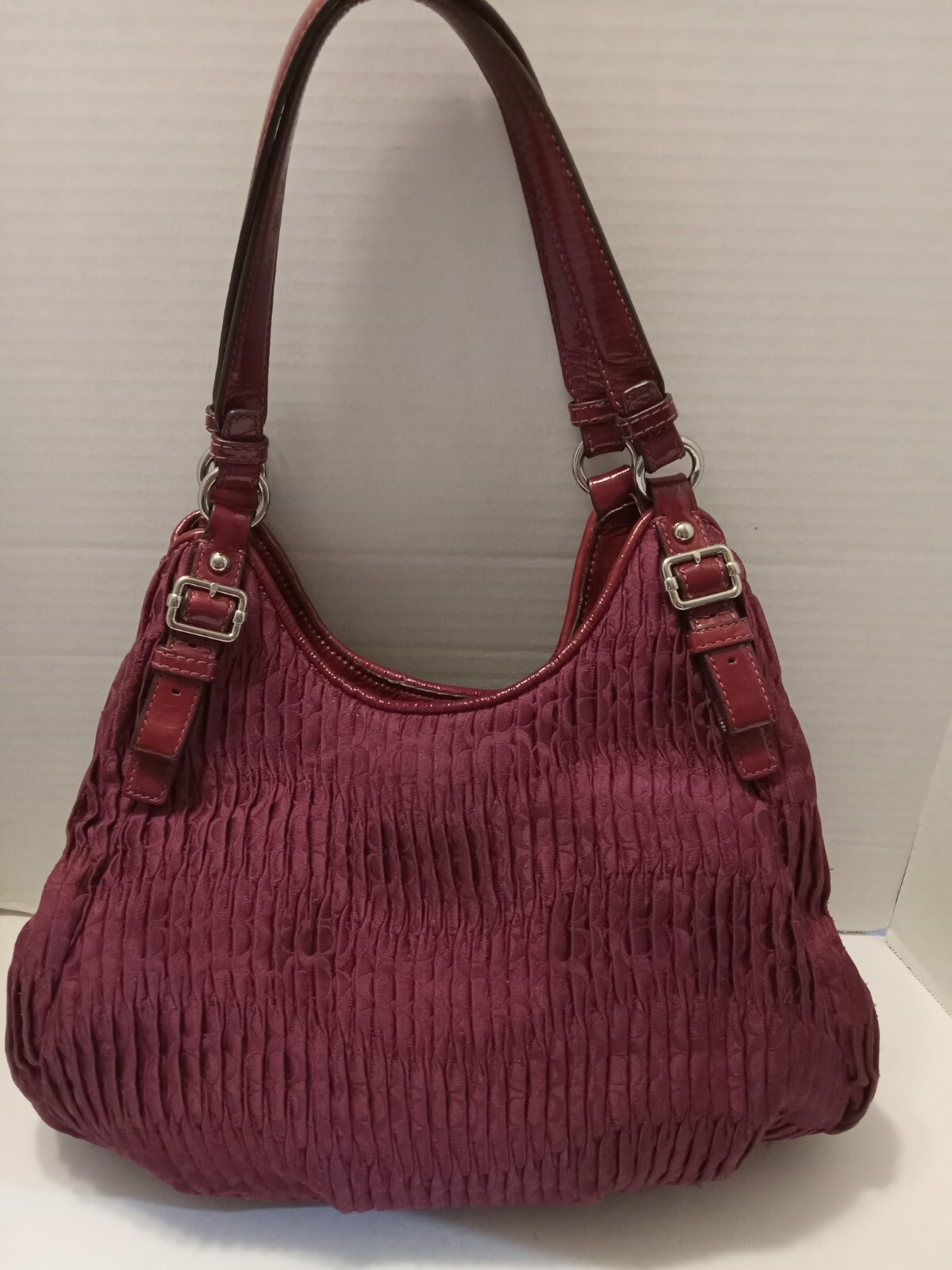 Coach Maggie Berry Gathered Ruched Authentic 18886 Womens Purse ...