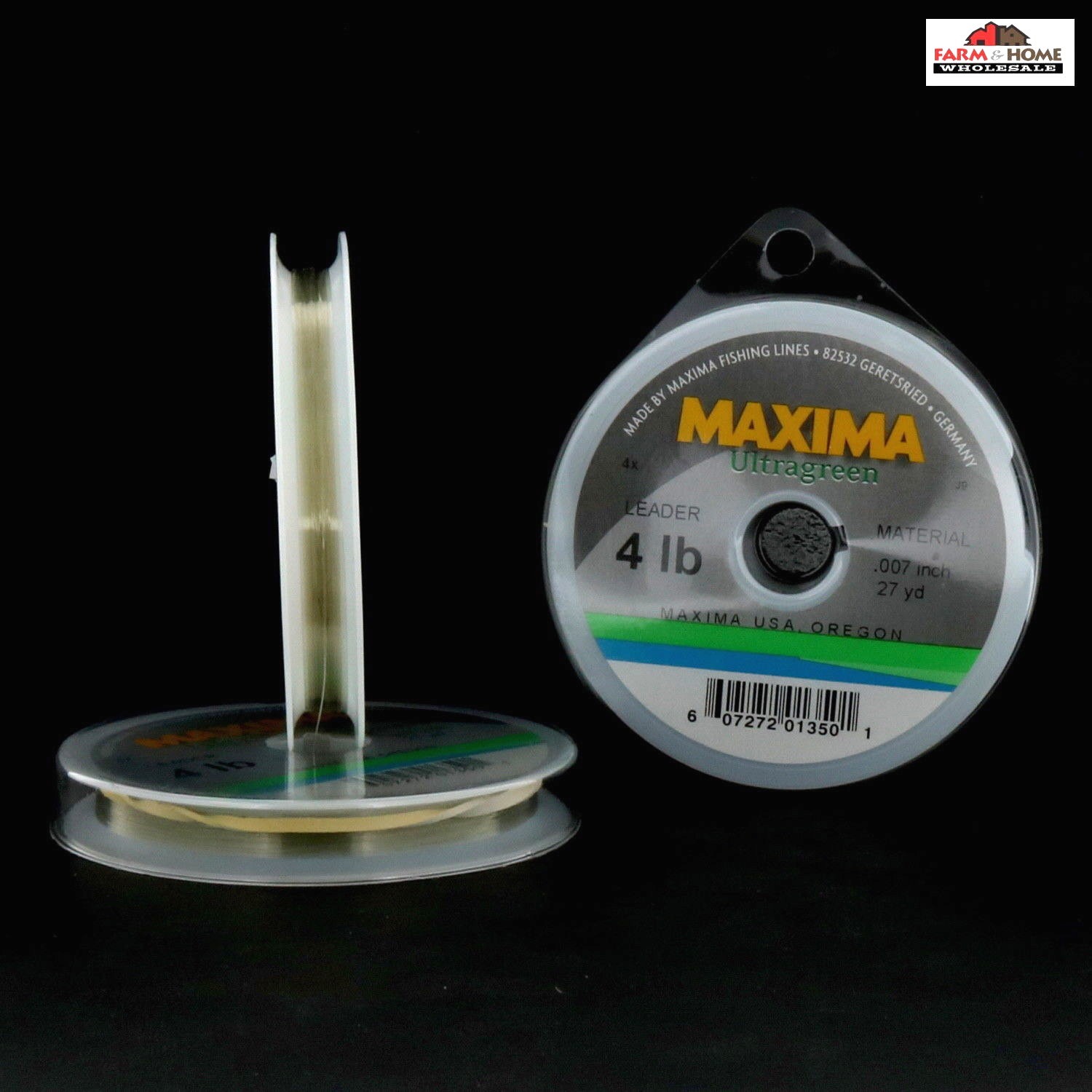 (3) Maxima Ultragreen Leader Wheel Fly Line 4lbs 27yds ~ NEW | eBay