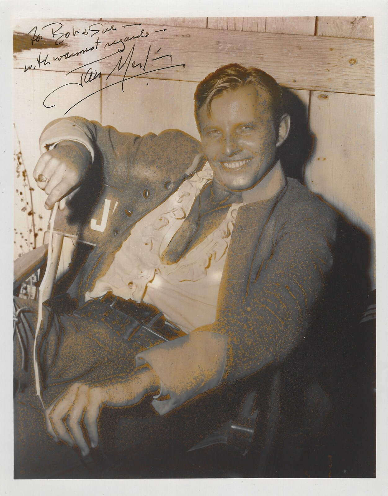 Jan Merlin Autographed Signed 8x10 Photo - Gunsmoke - The Virginian - w ...