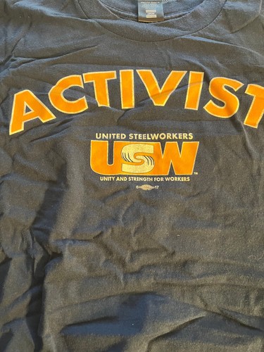 United Steelworkers Activist For John Edwards T shirt Classic Platinum ...