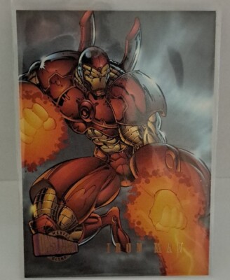 1996 Marvel Ultra Onslaught Iron Man Promo 2 Rob Liefeld | eBay