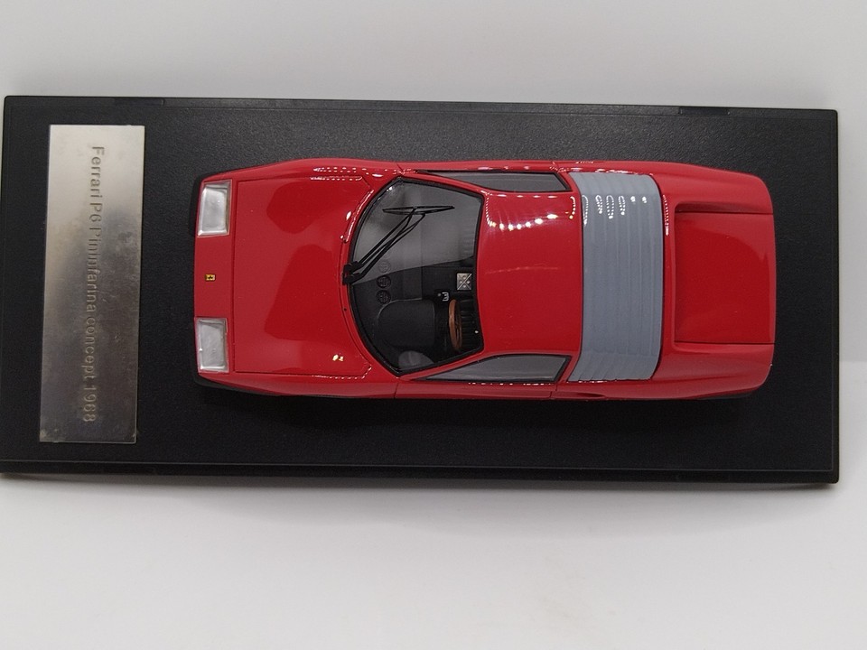 1/43 Resin Ferrari P6 Pininfarina Concept 1968 Red. Very Rare! | eBay