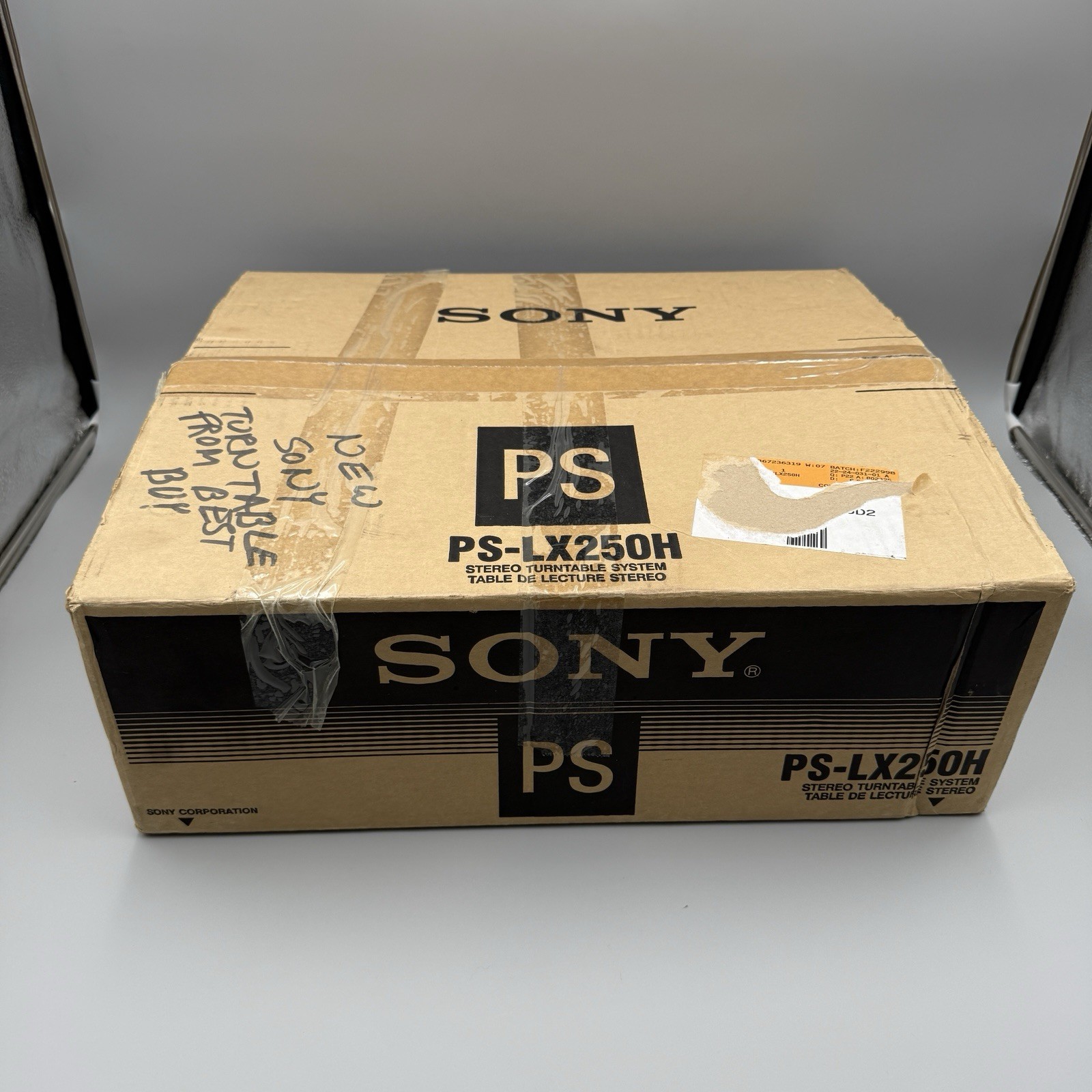 Sony PS-LX250H Automatic Turntable - Black - OPEN BOX