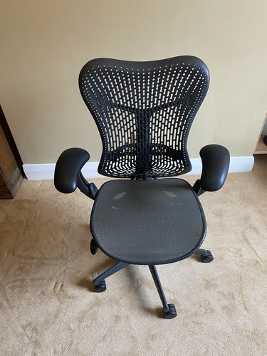 Herman Miller Mirra Ergonomic Mesh Office Chair Adjustable Armrest ...