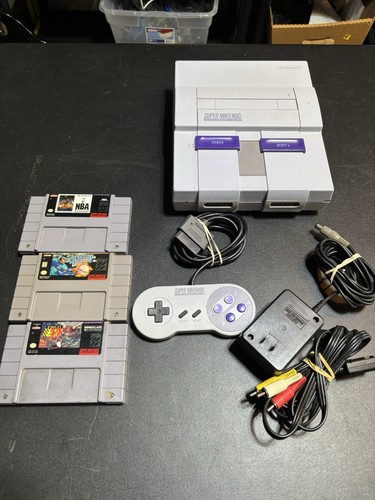 Nintendo Console Super Nintendo SNES System Bundle Games | eBay