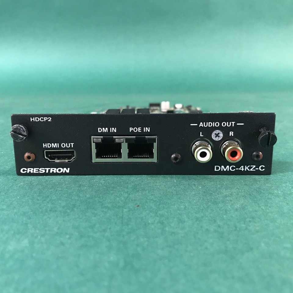 Crestron DMC-4KZ-C DigitalMedia 8G+HDR Card | eBay