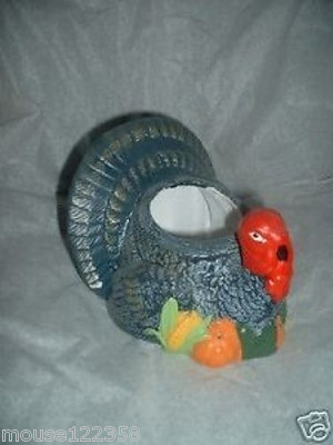 Vintage Large Turkey Planter w vegetables | eBay