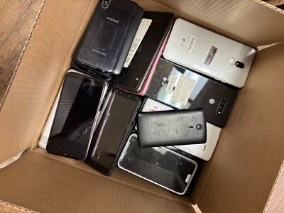 Lot of 85 to 100 Cell Phones assorted untested Random Androids | eBay