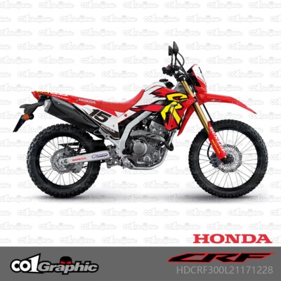 GRAPHICS DECALS STICKERS FULL KIT FOR HONDA CRF250L CRF300L 2021 2022 ...