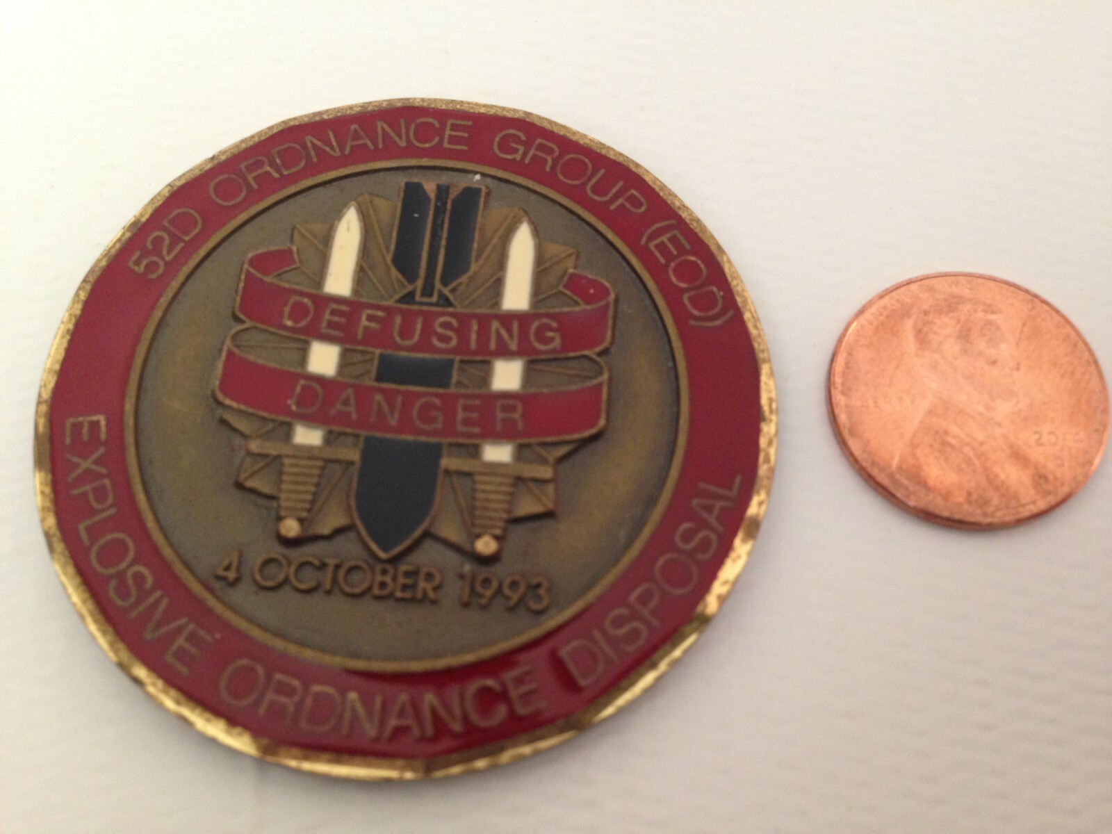 52D Ordnance Group (EOD) Explosive Ordnance Disposal 1993 Challenge ...