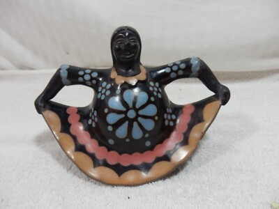 Peru Chulucanas Dancing Figure Folk Art Pottery 4” tall | eBay