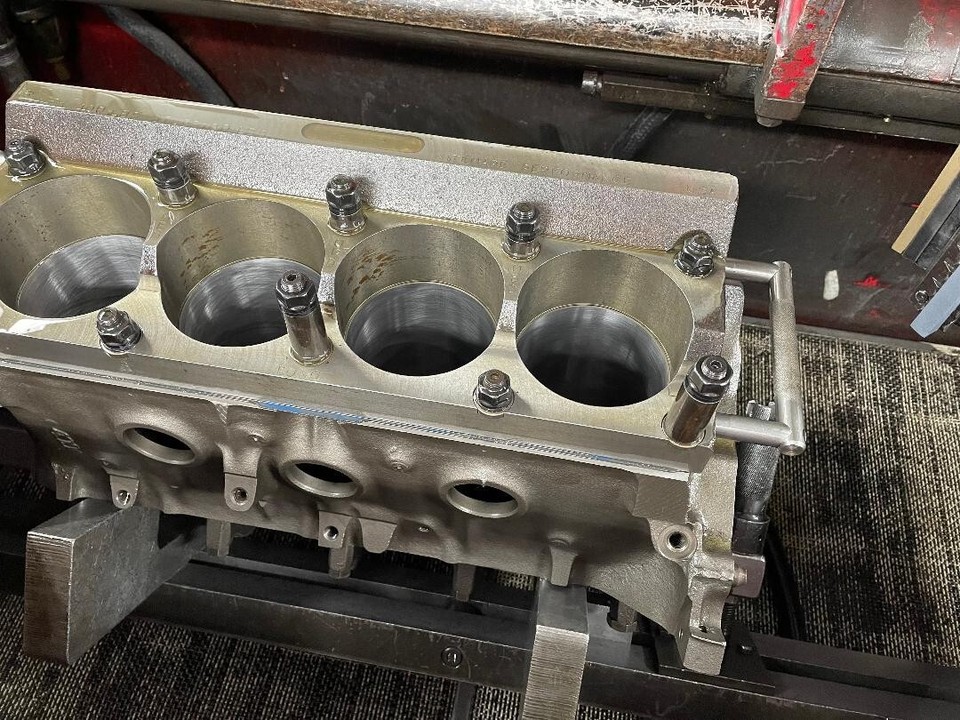 Pontiac 455 engine block Blueprinted | eBay