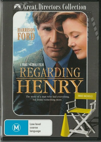 Regarding Henry DVD Region 4 Harrison Ford New Sealed with Tear to ...