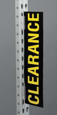 Sign Holders for Warehouse Teardrop Upright Shelving-5 pieces | eBay