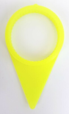 MVP Loose Wheel Lug Check Indicator 10Pc Fluoresc Yellow : 38mm 1-1/2 ...