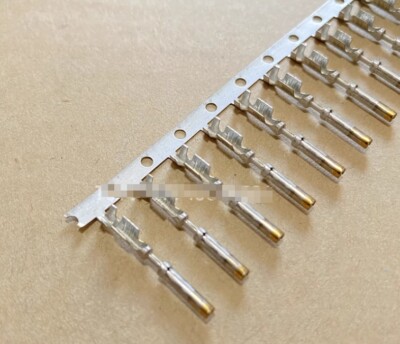 100PCS NEW FIT FOR 12084912 plug wiring terminal gold-plated female end ...