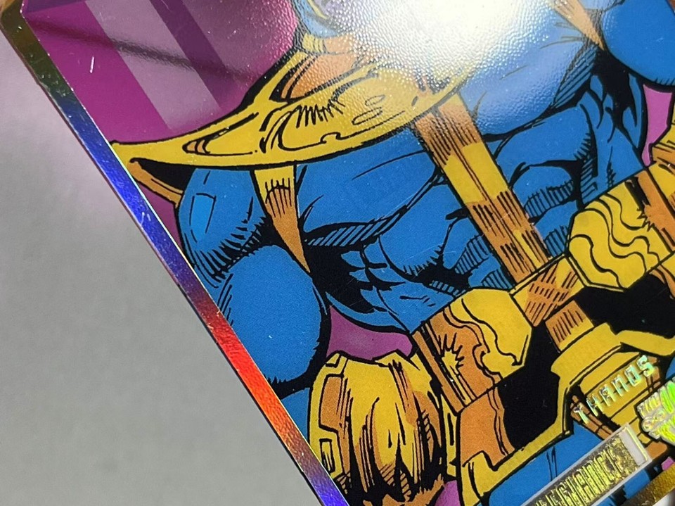 THANOS 2024 UD Marvel Allegiance The Infinity Trilogy Power Infinity ...