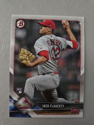 2018 Bowman #78 Jack Flaherty Rookie Card RC Cardinals Tigers | eBay