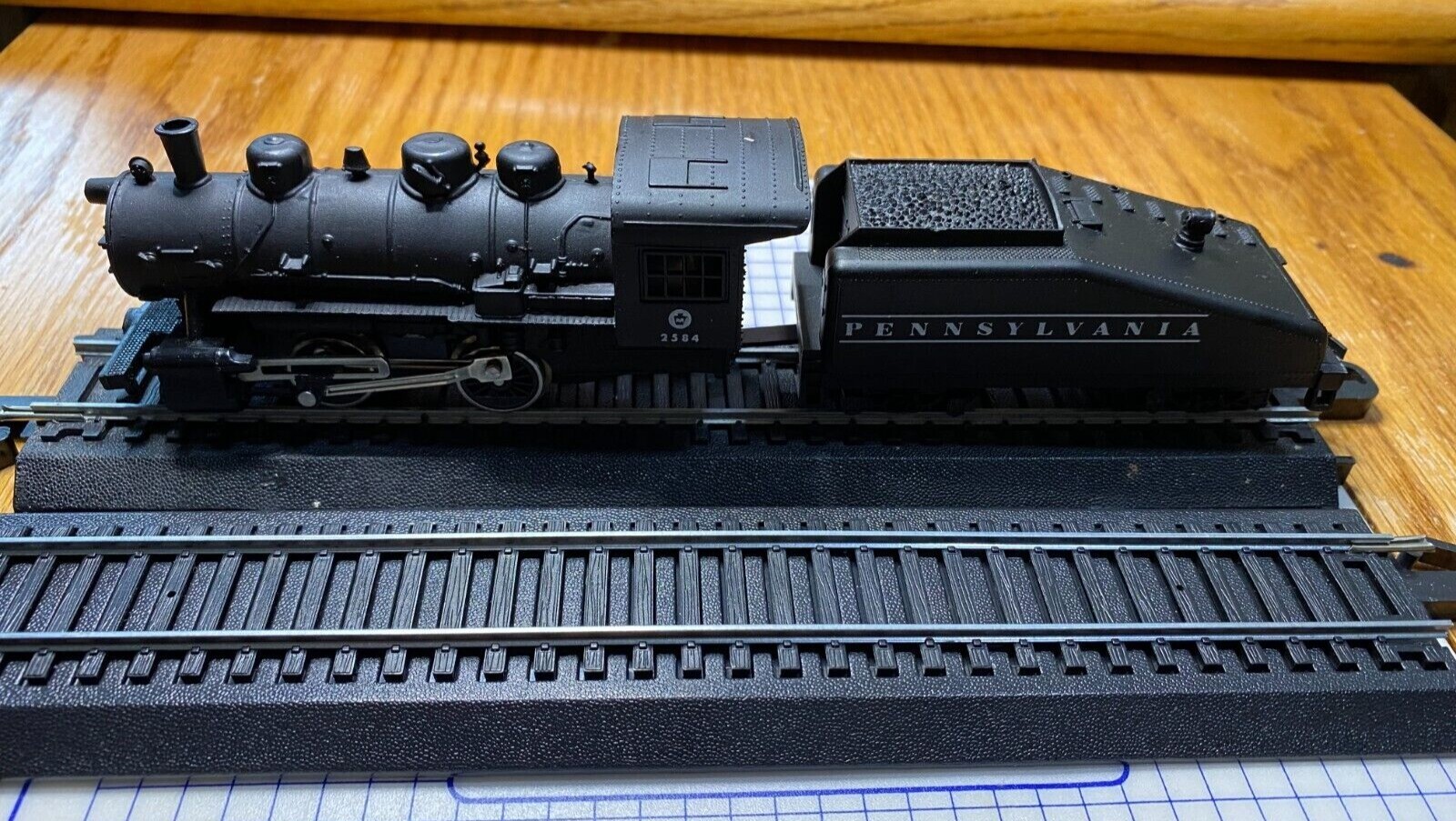 HO Scale 0-4-0 Steam Powered Locomotive Pennsylvania RR - No. 8344 ...